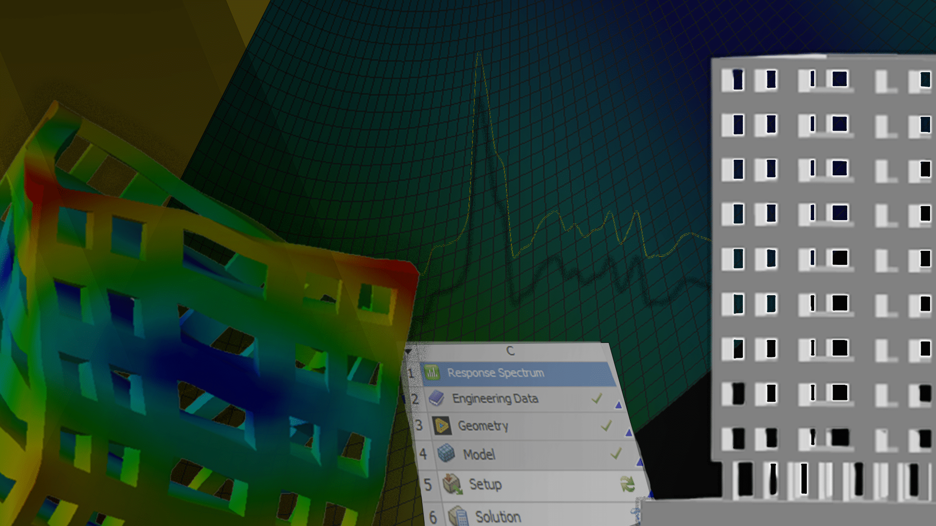 Single-Point Response Spectrum Analysis Using Ansys Mechanical - CADFEM AIC Marketplace